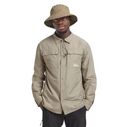 Sonnenhut Jack Wolfskin "MESH HAT", Herren, Gr. M, hazelwood, Materialmix, H&uuml;te Sonnenhut