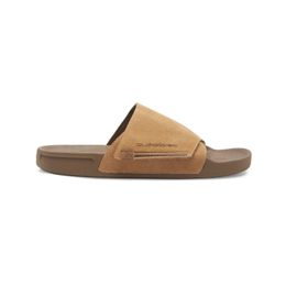 Sandale Quiksilver "Rivi", Herren, Gr. 6(39), beige (tan 1), Obermaterial:Obermaterial: Wildleder, Au&szlig;ensohle: Gummi;, Schuhe Sandale