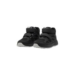 Jack Wolfskin Kinder Wanderschuh "WOODLAND 2 TEXAPORE MID VC K", Gr. 34, schwarz, Synthetik, Textil, Schuhe, wasserdicht, Trekkingschuh
