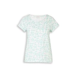 Tom Tailor T-Shirt Damen Gr&ouml;&szlig;e XXL mint / offwhite