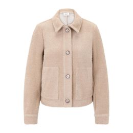 Jackenblazer Cartoon "Casual-Jacke mit aufgesetzten Taschen", Damen, Gr. 46, beige, Obermaterial: 82% Polyester PES. 18% Polyamid PA., Blazer Jackenblazer