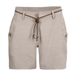 G.I.G.A. by Killtec Shorts "GS 89 WMN SHRTS", Damen, Gr. 34, Normalgr&ouml;&szlig;en, beige (hellbeige), Obermaterial: 65% Baumwolle, 30% Polyester, 5% Elasthan;Futter: 100% Polyester, G.I.G.A. DX BY KILLTEC, Hosen Shorts, Schnelltrocknende Damen Shorts mit Comfort-Stretch und Kordelg&uuml;rtel