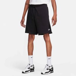 Shorts Nike Sportswear "Nike Club Men's Knit Shorts", Herren, Gr. 3XL, N-Gr, schwarz, wei&szlig;, Obermaterial: 100% Baumwolle, Hosen Shorts, atmungsaktives Material, relaxte Passform, mit Eingrifftaschen