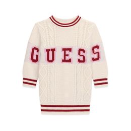 Guess Kleid M&auml;dchen Gr&ouml;&szlig;e 122 creme / eosin / bordeaux