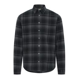 Casual Friday Herren Flanellhemd "Flanellhemd CFSIGVARD", schwarz, Gr. XXL, Obermaterial: 100% Baumwolle CO., Hemden
