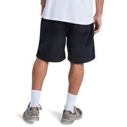 Bermudas Quiksilver "Taxer 18", Herren, Gr. M, schwarz, Obermaterial: 100% Walkfrottier;, Hosen Bermudas