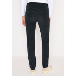 Cecil Damen Cordhose, schwarz, Gr. 34, unifarben, Cord, 98% Baumwolle, 2% Elasthan, Hosen, Middle Waist