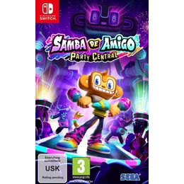 Sega Spielesoftware "Samba De Amigo: Party Central", bunt (ohne farbbezeichnung), Nintendo Switch, Spielesoftware, Spielesoftware