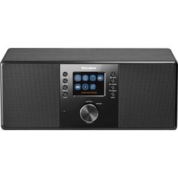 K&auml;rcher KARCHER Internet-Radio "DAB 7000i", schwarz, B:30,2cm H:12,5cm T:14,3cm, Radios, FM-Tuner mit RDS, Internetradio, DAB+, Bluetooth, 14 W, Stereo, Internet-Radio