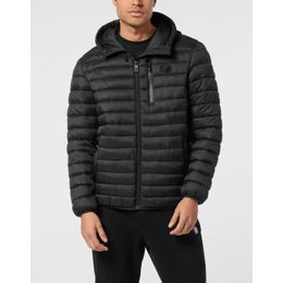 Plein Sport Herren Blouson "Tiger", schwarz, Gr. L, Futter: 100% Polyester. Au&szlig;enmaterial: 100% Polyamid. F&uuml;llung: 100% Polyester, Jacken
