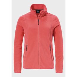 Sch&ouml;ffel Fleecejacke SCH&Ouml;FFEL "Fleece Jk Style Ash WMS", Damen, Gr. 42, 2675, rosa, Oberstoff: 100% Polyester, regular fit, hoch geschlossener Ausschnitt, Jacken Fleecejacke