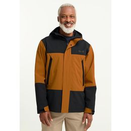 Funktionsjacke Jack Wolfskin "ONERA 2L JKT M", Herren, Gr. XXXL (60), autumnleaves, Obermaterial: 100% POLYESTER. Futter: 100% POLYESTER, Jacken Funktionsjacke