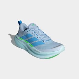 Laufschuh adidas Performance "SUPERNOVA GLIDE", Damen, Gr. 41, crystal sky, blau burst, lime burst, Textil, Schuhe Laufschuh, f&uuml;r mehr Komfort