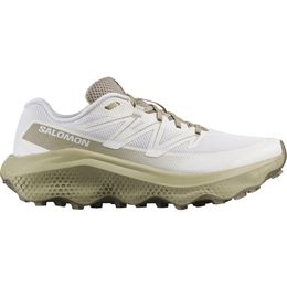Trailrunningschuh Salomon "ULTRA FLOW 2", Damen, Gr. 42, vanilla ice, eucalyptus, dusty gelb, Synthetik, Textil, Schuhe Trailrunningschuh