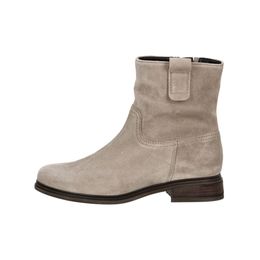 Gabor COMFORT Damen Stiefelette "Gabor Comfort Stiefelette Veloursleder", Gr. 40kiesel, Veloursleder, Schuhe