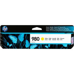 HP Tintenpatrone "HP original Patrone 980 yellow", gelb, Tintenpatronen, Tintenpatrone