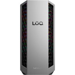 Lenovo Gaming-PC "LOQ Tower 26ADR10", luna grau, Microsoft Windows 11 Home, 32 GB RAM 2.000 GB SSD, Desktop-PCs, Gaming-PC