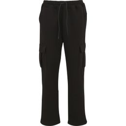 Jogginghose DEF "DEF Herren DEF Active Sweatpants", Herren, Gr. XL, US-Gr&ouml;&szlig;en, schwarz, 80% Baumwolle, 20% Polyester, unifarben, relaxed fit, Hosen Jogginghose