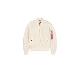 Damen Bomberjacke "MA-1 TT Light W", wei&szlig;, Gr. XS, Alpha Industries, Shell: 100% Nylon. Lining: 100% Nylon, Jacken