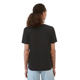 Marc O'Polo MARC O'POLO Damen V-Shirt, schwarz, Gr. S, Jersey, Obermaterial: 100% Baumwolle, Shirts