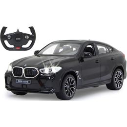 RC-Auto Jamara "Deluxe Cars, BMW X6 M 1:14, schwarz - 2,4 GHz", schwarz, Fernlenkfahrzeuge, KinderB:16cm H:12,1cm T:35,3cm, RC-Auto, mit LED-Lichtern, B:16cm H:12,1cm T:35,3cm