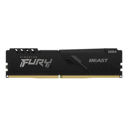 Kingston Arbeitsspeicher "16GB 3200MT/s DDR4 CL16 DIMM FURY Beast Black", ohne farbbezeichnung, B:5,7cm H:1,4cm T:17cm, Arbeitsspeicher, Arbeitsspeicher