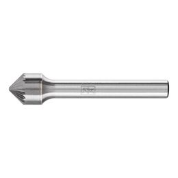 Pferd TOOLS Hartmetall Fr&auml;sstift Kegelsenk KSK 90&deg; &Oslash; 10x05 mm Schaft-&Oslash; 6 mm Z3 universal mittel (21115836)