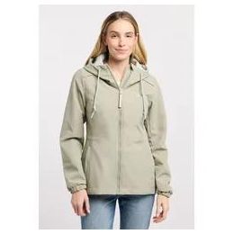 Parka Ragwear "DANKKA", Damen, Gr. XXL, dusty olive, Web, Obermaterial: 100% Polyester, unifarben mit Farbeinsatz, normal, Jacken Parka, Mit Kordelzug, gebl&uuml;mtem Futter und reflektierenden Kordeln
