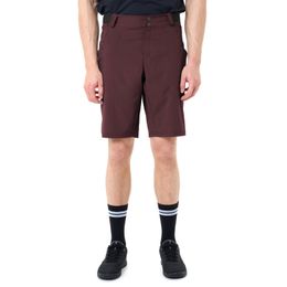 Fahrradhose Vaude "WOMEN'S LOAMER SHORTS", Damen, Gr. 44, N-Gr, schwarz oak, Obermaterial: 100% Polyester. Obermaterial 2: 92% Polyester, 8% Elasthan, Hosen Fahrradhose, robuste Verarbeitung, bequemer Sitz