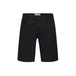 Chinoshorts Blend "Chinoshorts BHMTiros", Herren, Gr. M, N-Gr, schwarz, Obermaterial: 98% Baumwolle CO. 2% Elasthan EL., Hosen Chinoshorts