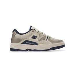 Sneaker DC Shoes "Construct", Damen, Gr. 6(37), wei&szlig; (wei&szlig;, wei&szlig;, champagne), Obermaterial:54.6% Leder, 20.9% Synthetikmaterial, 25.5% Microfaser;, Schuhe Sneaker