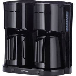 Severin Filterkaffeemaschine "KA 9315 Duo", schwarz, 1 l, 8, Kaffeemaschinen, Filterkaffeemaschine