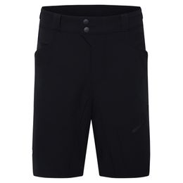 Radhose Ziener "NELAT-Z", Herren, Gr. 58, EURO-Gr&ouml;&szlig;en, schwarz, Obermaterial: 100% Polyester, Hosen Radhose