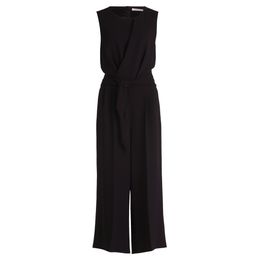 BETTY & CO Jumpsuit BETTY & CO "Jumpsuit ohne Arm", Damen, Gr. 44, EURO, schwarz, Obermaterial: 100% Polyester PES., Overalls Jumpsuit