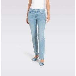 MAC Damen Stretch-Jeans "Dream", blau, Gr. 44, Denim/Jeans, Obermaterial: 91% Baumwolle, 6% Polyester, 3% Elasthan, Jeans, mit Stretch f&uuml;r den