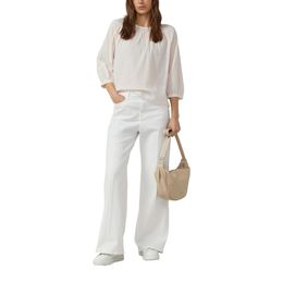 s.Oliver Damen Klassische Bluserose stripe, Gr. 44, gestreift, Web, Obermaterial: 50% Baumwolle, 50% Viskose, Blusen, mit Streifen Muster