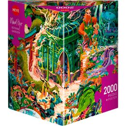 Puzzle Heye "Botanic Garden", bunt, Puzzles, KinderB:97cm H:69cm, Pappe, Motiv, Puzzle, Made in Europe, B:97cm H:69cm