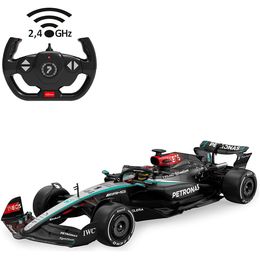 RC-Auto Jamara "Mercedes-AMG F1 W15 E Performance schwarz 2,4GHz", schwarz, Fernlenkfahrzeuge, KinderB:17,3cm H:10,3cm T:46,8cm, Kunststoff, RC-Auto, Ma&szlig;stab 1:12, B:17,3cm H:10,3cm T:46,8cm