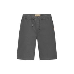 Chinoshorts Blend "Chinoshorts BHMTirel", Herren, Gr. XL, N-Gr, grau (forged iron), Obermaterial: 98% Baumwolle CO. 2% Elasthan EL., Hosen Chinoshorts