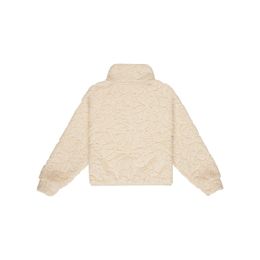 Fleecepullover Roxy "Blurry Cloud", Kinder, Gr. 4(101-108cm), parchment, Obermaterial: 100% Microfaser;, Sweatshirts Fleecepullover