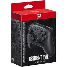 NINTENDO SWITCH Nintendo-Controller "Switch 2 Pro Controller Resident Evil Requiem Edition", schwarz, B:14,8cm H:6,02cm T:10,5cm, Spielecontroller, Nintendo-Controller