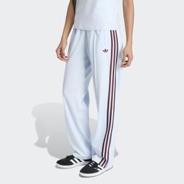 Sporthose adidas originals "FB CLASSIC TP", Damen, Gr. XL, N-Gr, crystal sky, maroon, normal, gr., Obermaterial: 100% Polyester, Hosen Sporthose, FIREBIRD, regul&auml;re Passform