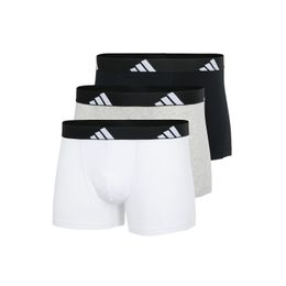Herren Boxershorts "Boxershort 3er Pack", adidas originals, Gr. L, bunt, Obermaterial: 95% Baumwolle CO. 5% Elasthan EL., Unterhosen