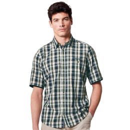 Casamoda Herren Kurzarmhemd "Casamoda Freizeithemd Kurzarm kariert", blau, Gr. L, kariert, 100% Baumwolle, Hemden