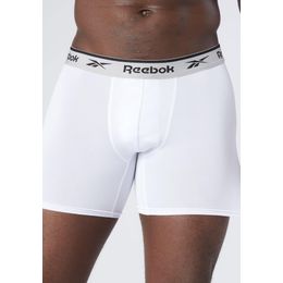 Reebok Herren Trunk "MEDIUM TRUNKS AINSLIE", Gr. Mschwarz, wei&szlig;, grau, Obermaterial: 92% Polyester, 8% Elasthan, clean, unifarben, Unterhosen