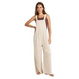 Jumpsuit Roxy "Easy Isle", Damen, Gr. XS, US-Gr&ouml;&szlig;en, natural, Obermaterial: 85% Viskose, 15% Leinen;, Overalls Jumpsuit