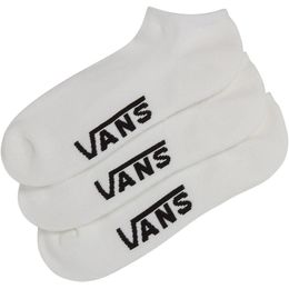Sneakersocken Vans "CLASSIC KICK", Damen, Gr. S (34,5/38), wei&szlig;, Obermaterial: 80% Baumwolle, 16% Polyester, 2% Elasthan, 2% Nylon, Socken Sneakersocken
