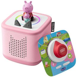 tonies Lautsprecher "Toniebox 2 Play Set Peppa Pig", rosa, B:16,4cm H:17,3cm, Lautsprecher, Lautsprecher