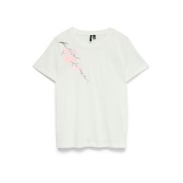 V&eacute;ro Moda Vero Moda T-Shirt Damen Gr&ouml;&szlig;e M grau / rosa / wei&szlig;