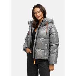 Marikoo Damen Winterjacke "Skyraa"grau, Gr. XL, Obermaterial: 100% Nylon. Futter: 100% Polyester. Wattierung: 100% Polyester. &Auml;rmelfutter: 100%